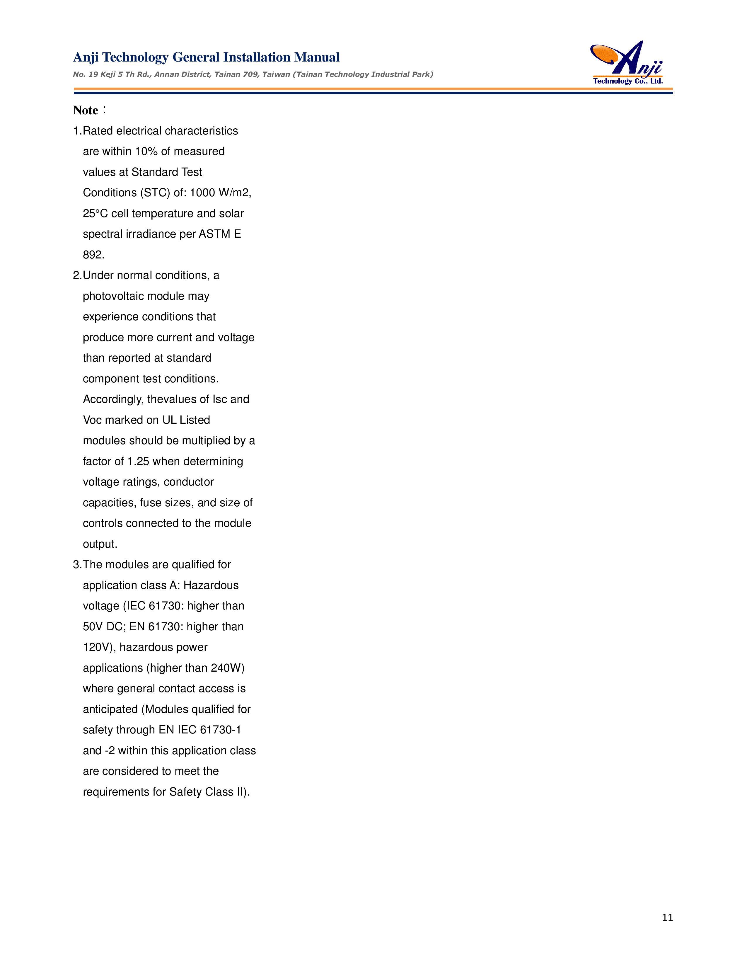 Installation Guide Content_V1.2_page_12 - ANJI TECHNOLOGY