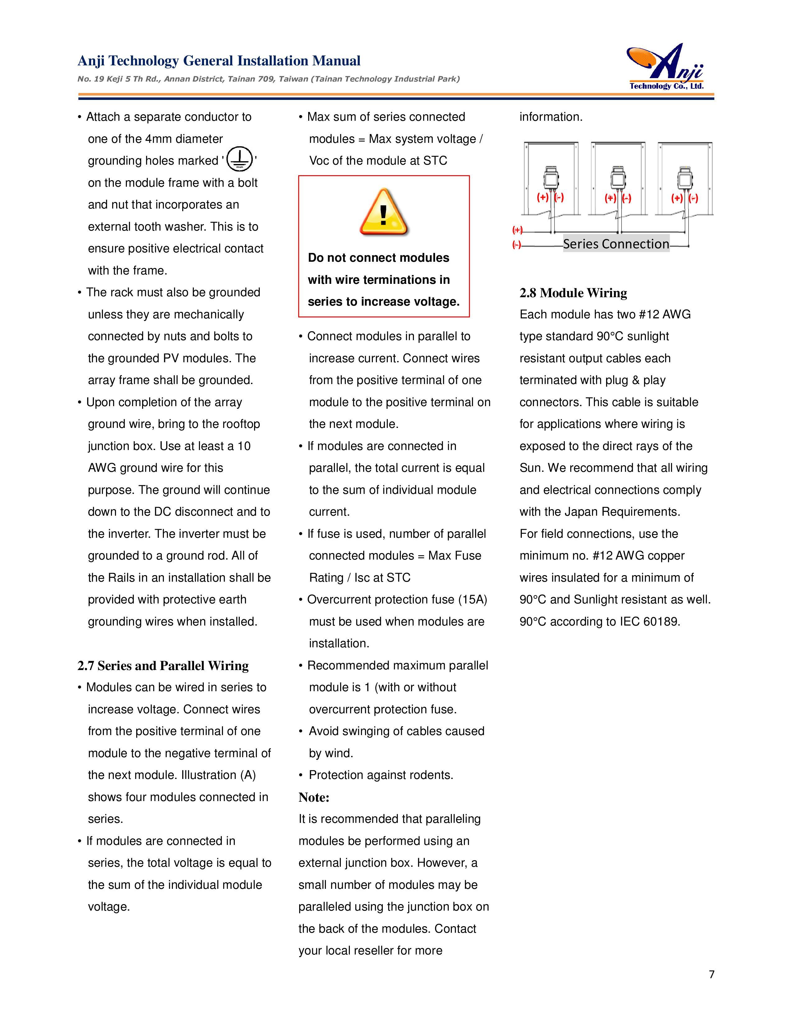Installation Guide Content_V1.2_page_8 - ANJI TECHNOLOGY