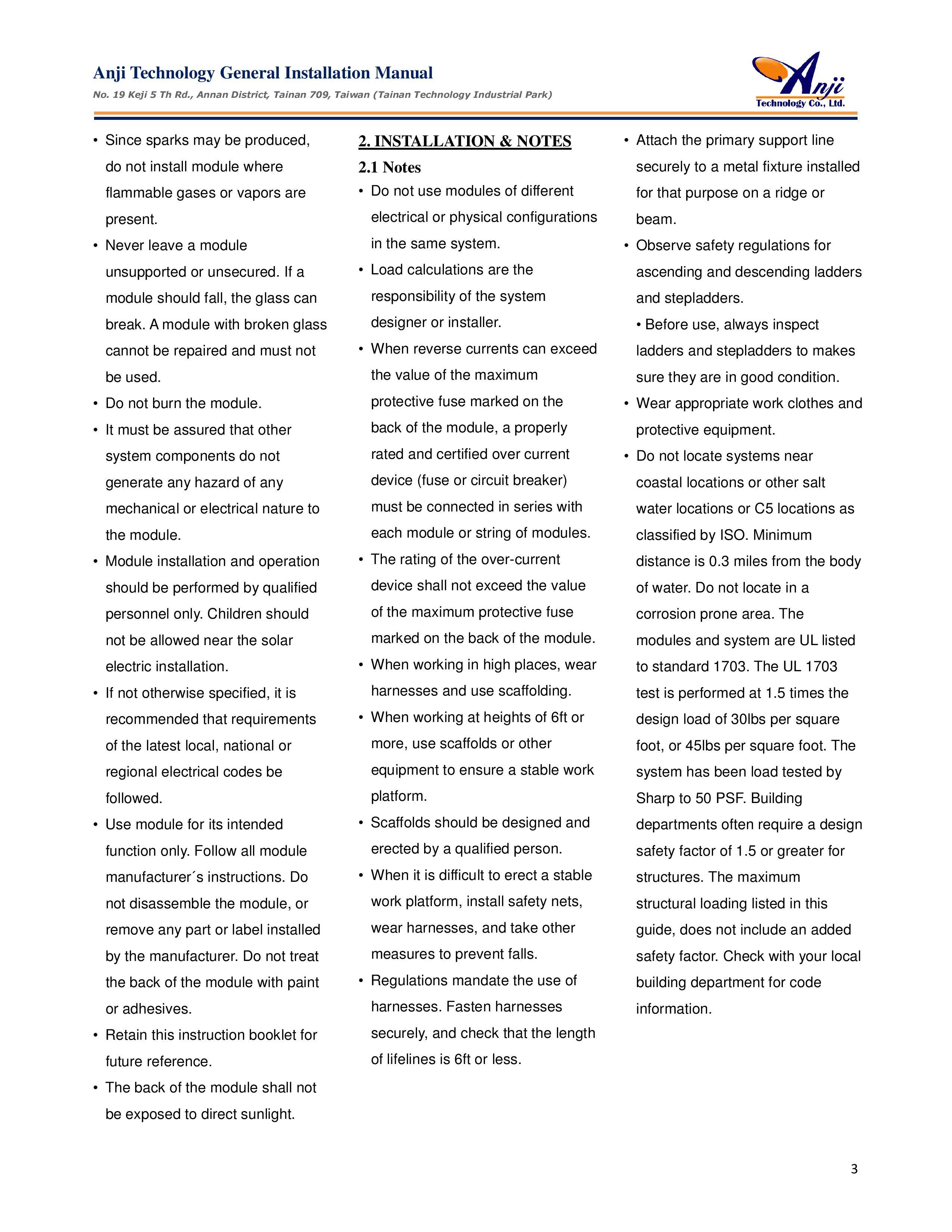 Installation Guide Content_V1.2_page_4 - ANJI TECHNOLOGY